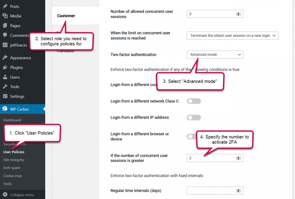 How To Limit The Number Of Concurrent User Sessions In Wordpress 3540