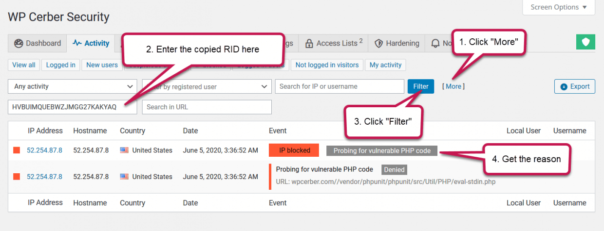 What is RID and how to use it – WordPress security plugin, firewall ...